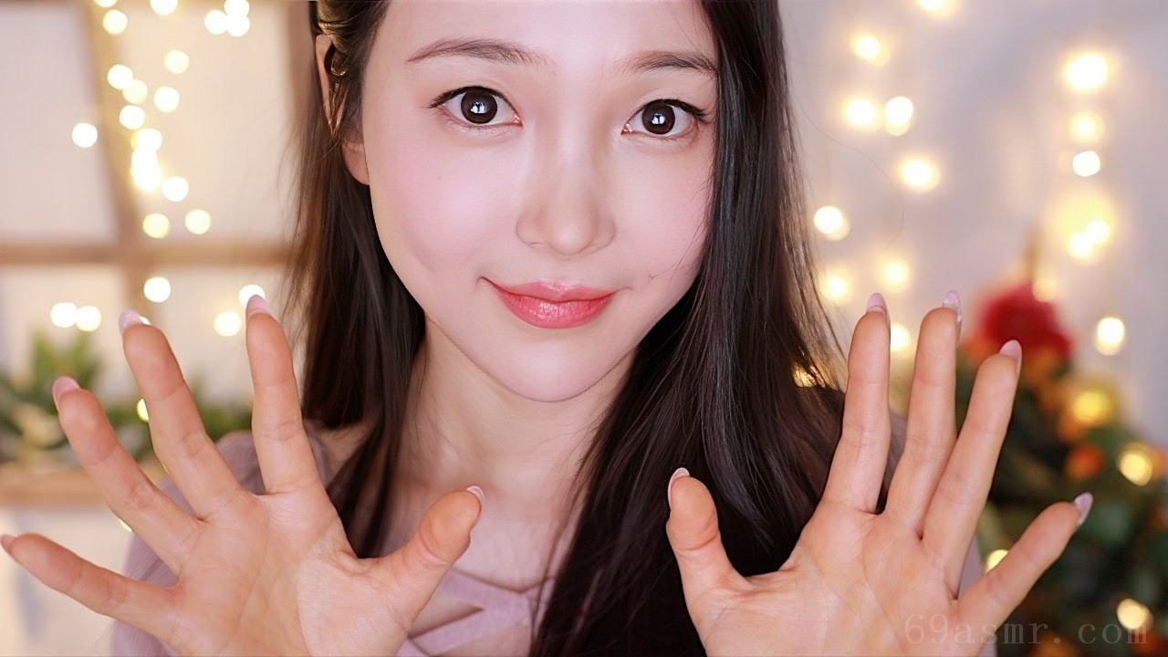 ASMR | Angel's Breath (Face Touching and Hand Movements) U-chan's Breath- 美胸Asmr ASMR视频